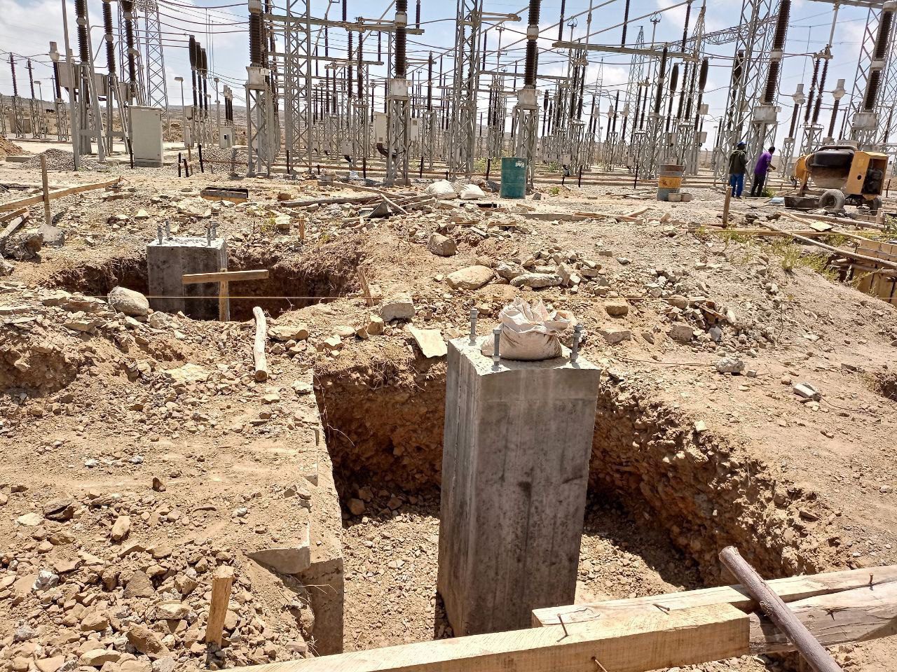 34 Percent Of The Expansion Of The Substation Has Been Completed 34 Percent Of The Expansion Of The Substation Has Been Completed